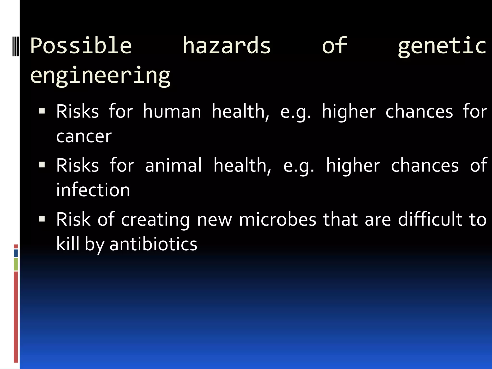 Basic principles of genetic engineering | PPTX
