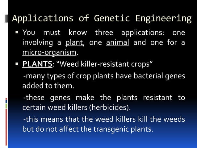 Basic principles of genetic engineering | PPTX