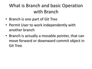 Basic principles of Git | PPTX