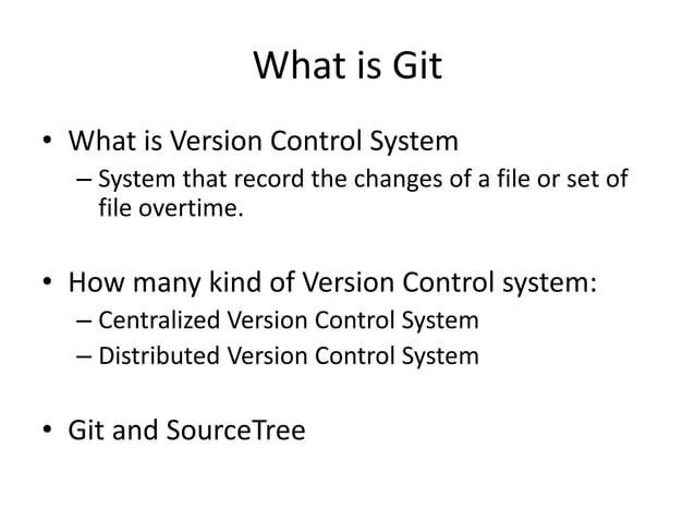 Basic principles of Git | PPT