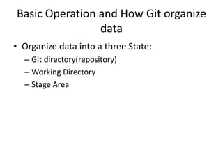 Basic principles of Git | PPT