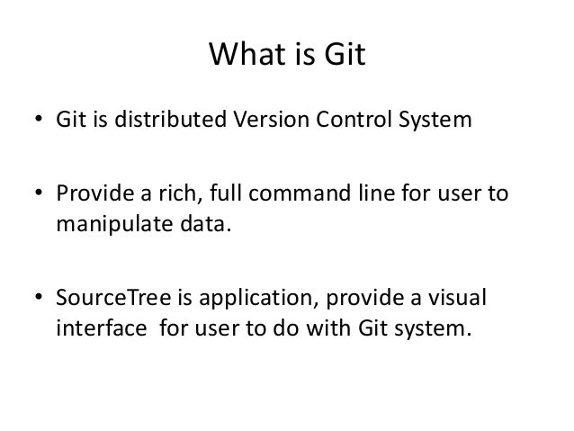 Basic principles of Git
