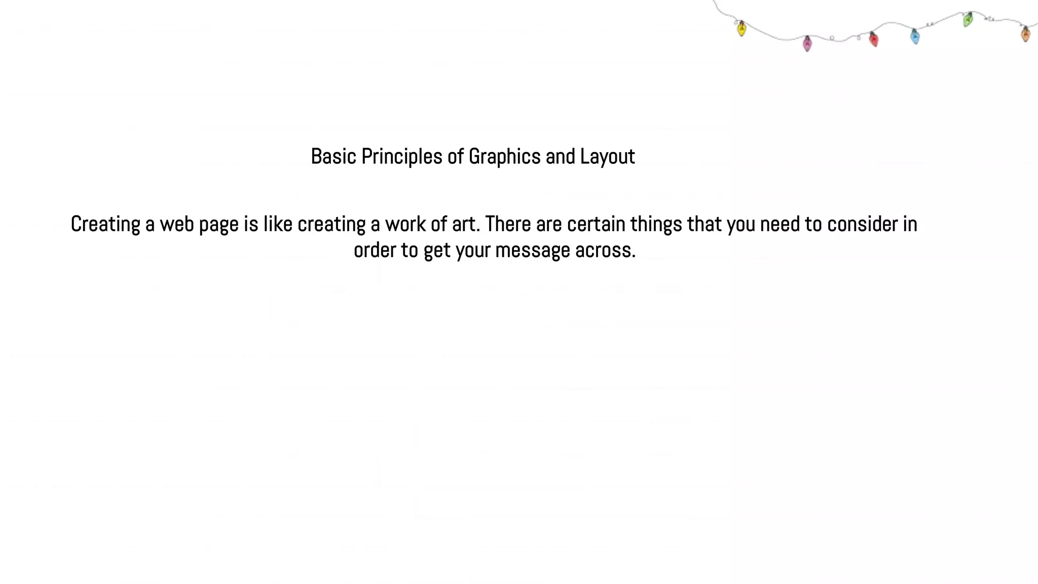Basic principles of_graphics_and_layout | PPT