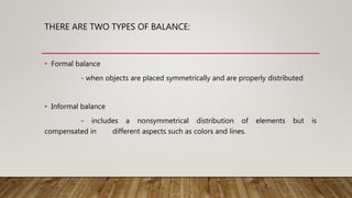 Basic principles of graphics and layout | PPTX