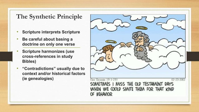 Basic principles of hermeneutics | PPTX