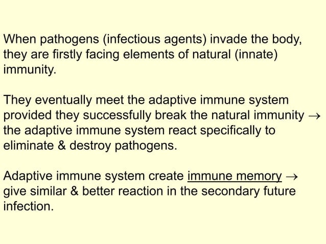 basic principles of immune system.ppt | Infectious Diseases | Diseases ...
