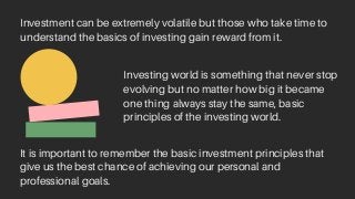 Principles of Investing - London Partners Capital Management LLP | PPT