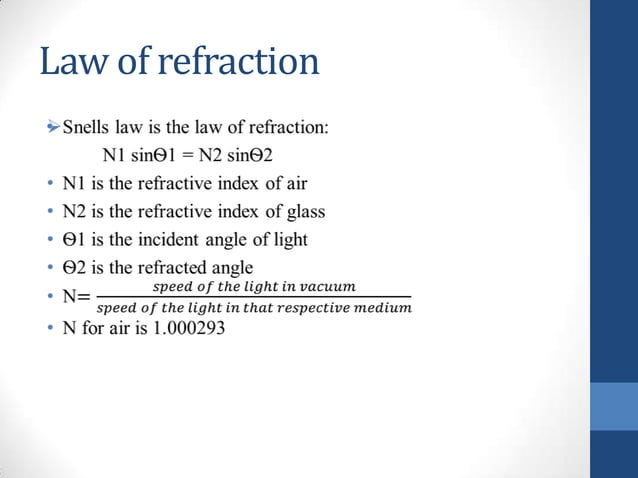 Basic principles of light control | PPTX