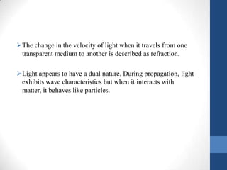 Basic principles of light control | PPTX