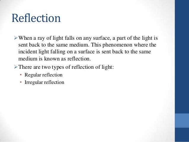 Basic principles of light control