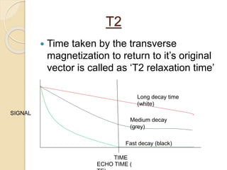 Basic principles of mri | PPTX