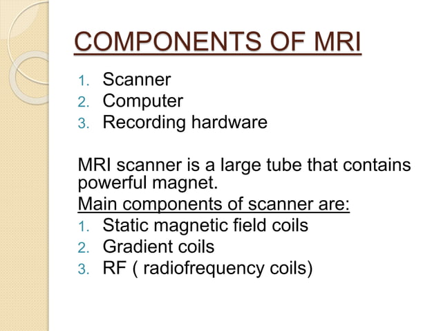 Basic principles of mri | PPTX | Chemistry | Science