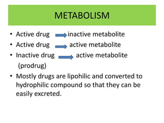 Basic principles of pharmacology | PPTX