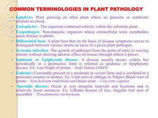 Basic Principles of Plant Pathology; Entomology & Nematology in Plant ...