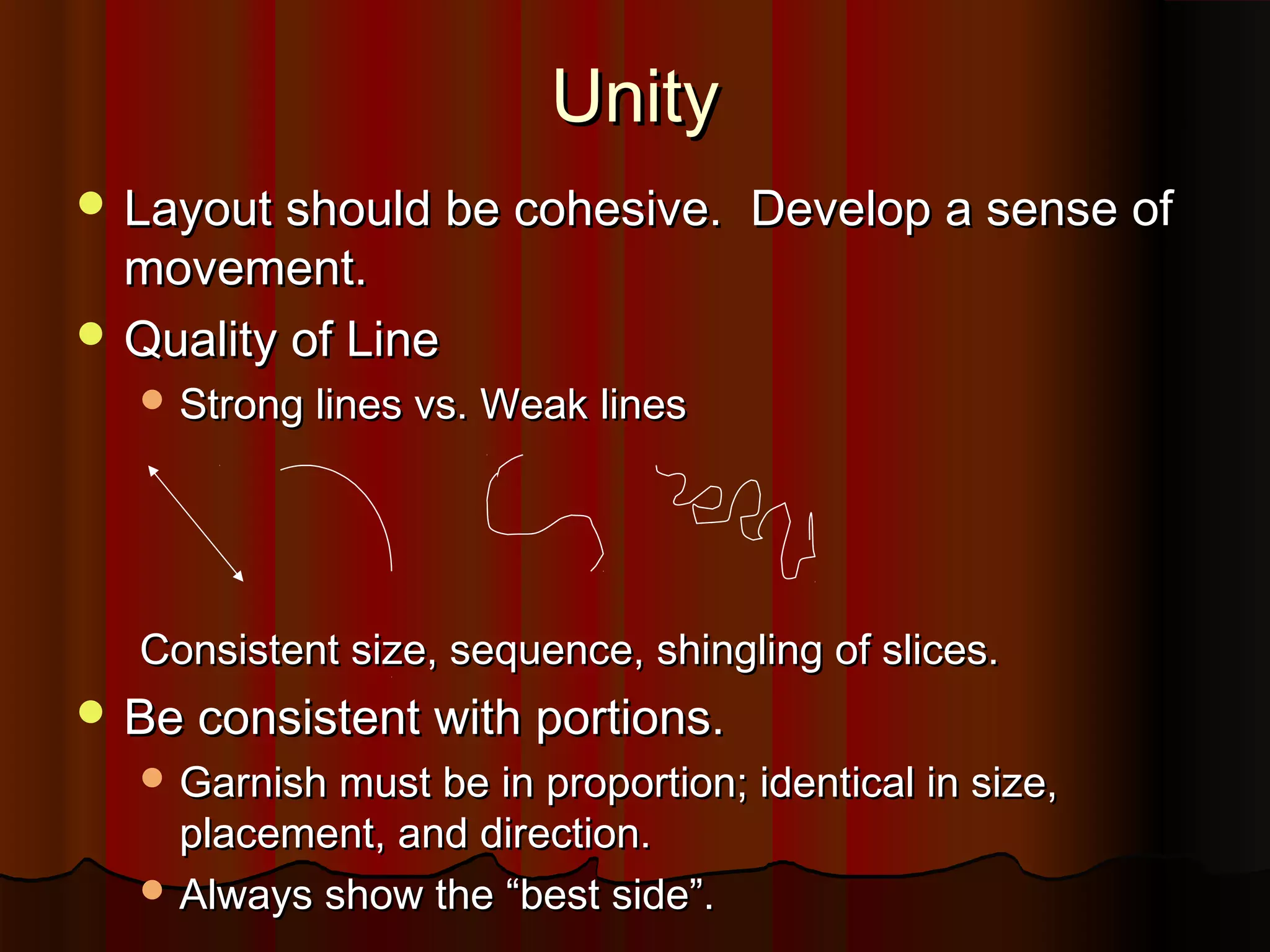 Basic principles of platter presentation | PPT