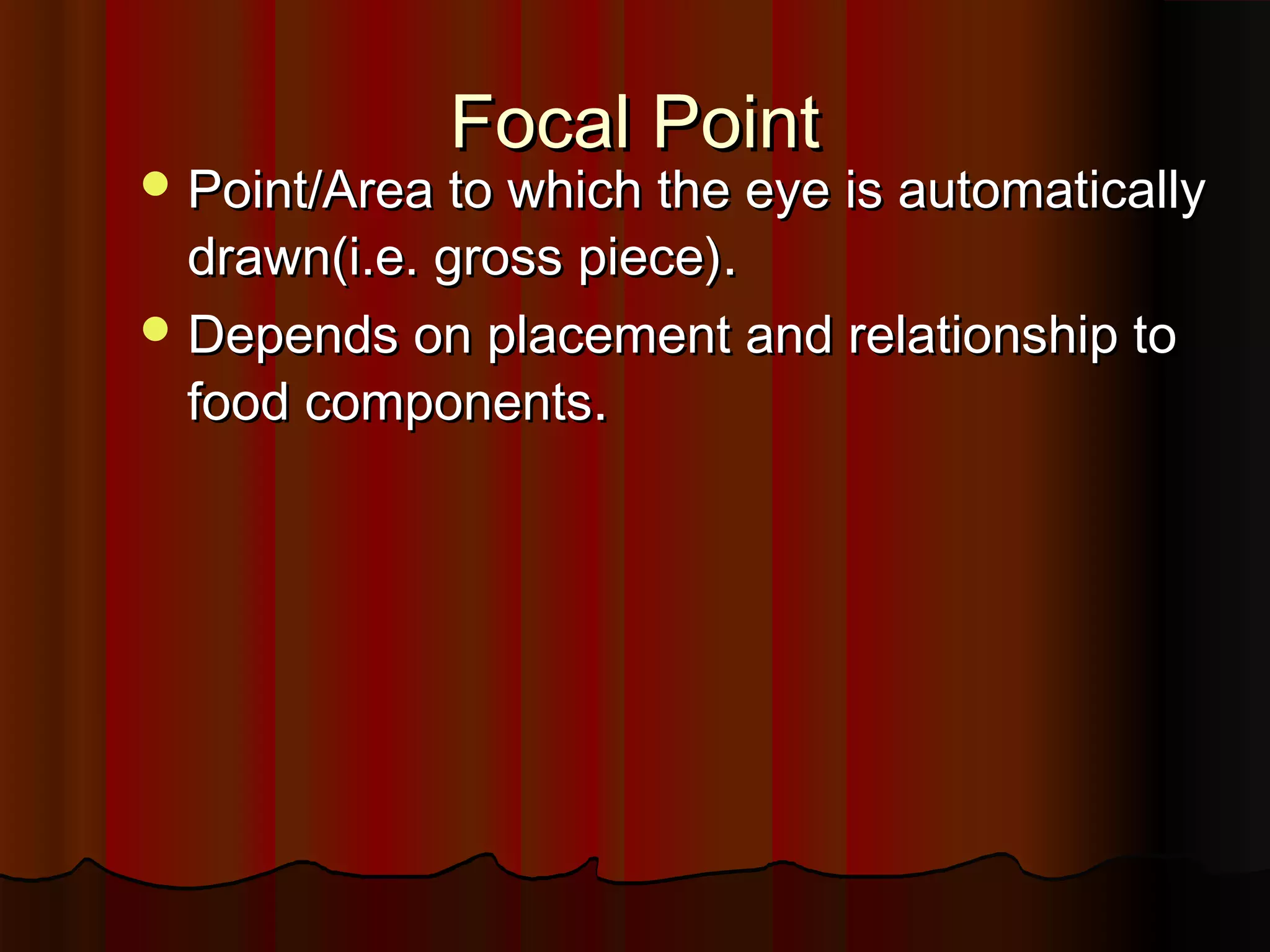 Basic principles of platter presentation | PPT