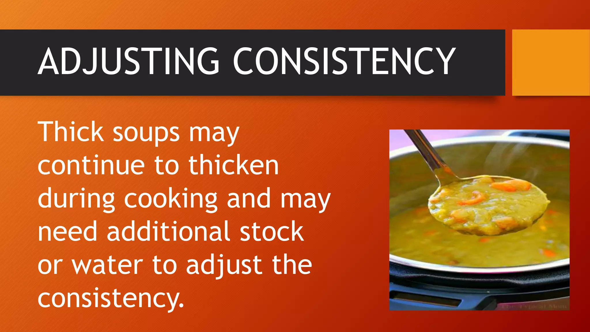 Basic principles of preparing soups | PPTX