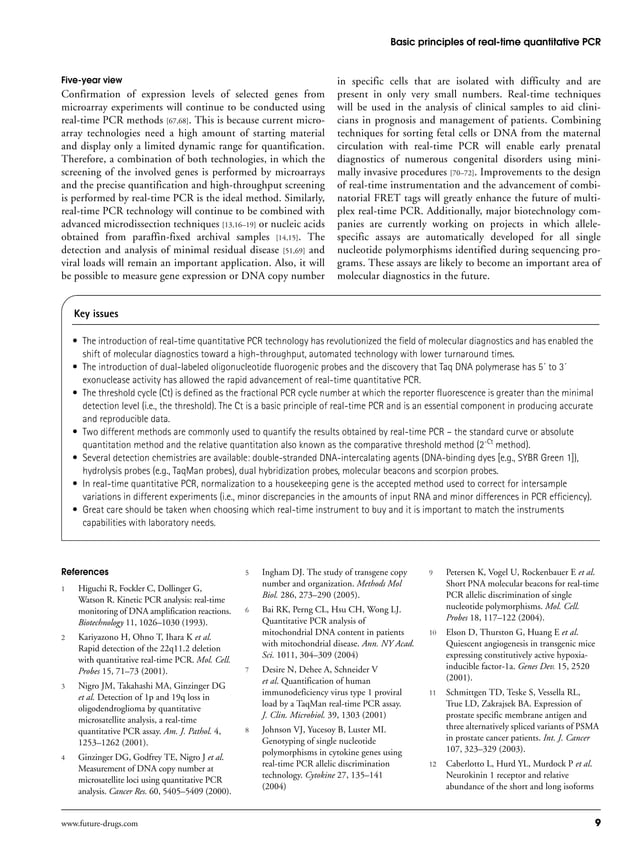 real time quantitative pcr | PDF