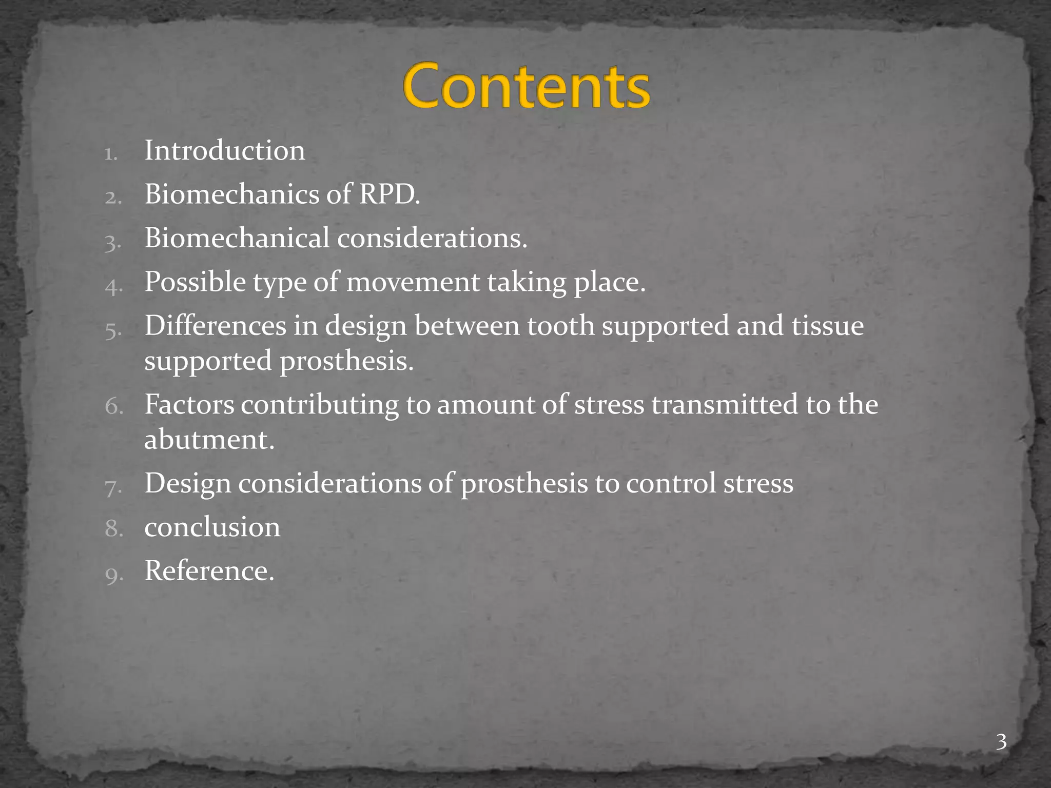 Basic principles of removable partial denture design copy | PPTX