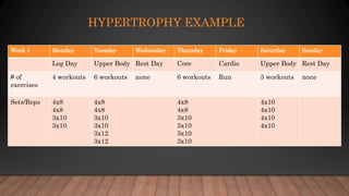 Basic Principles of Resistance Training and Gym Safety | PPTX