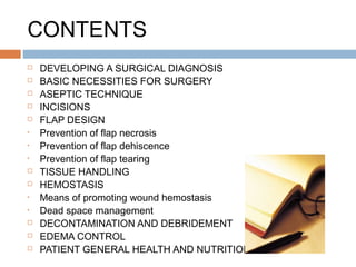 Basic principles of surgery | PPT