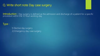 Basic principles of surgery ,exam oriented part 1 | PPTX