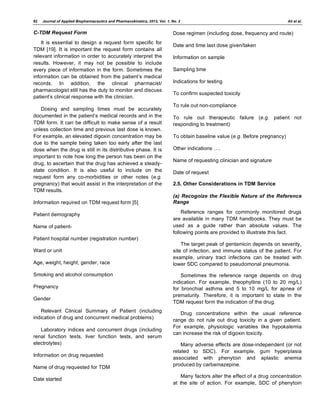 Basic principles of tdm ali et al | PDF