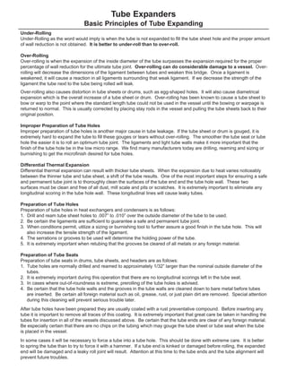 Basic principles of_ tube_expanding | PDF