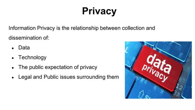Basic principles to information privacy in data mining & data warehouse | PPTX | Databases ...