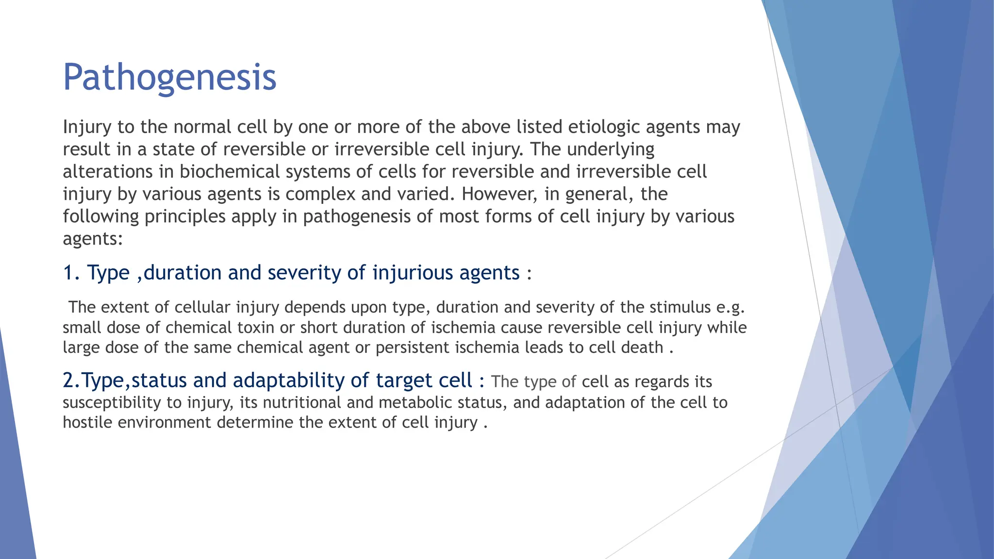 Basic Principle to Cell Injury and Cell Adaptation.pptx