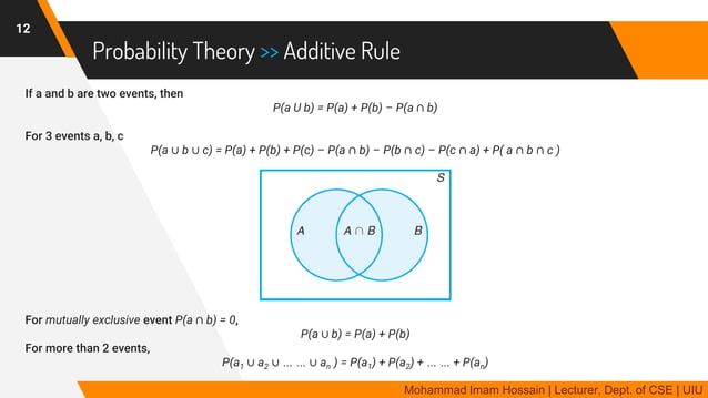 AI 8 | Probability Basics, Bayes' Rule, Probability Distribution | PDF