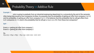 AI 8 | Probability Basics, Bayes' Rule, Probability Distribution | PDF