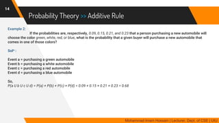 AI 8 | Probability Basics, Bayes' Rule, Probability Distribution | PDF