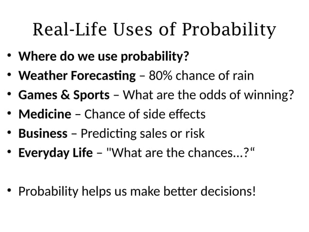 Introduction to Probability(basic) .pptx