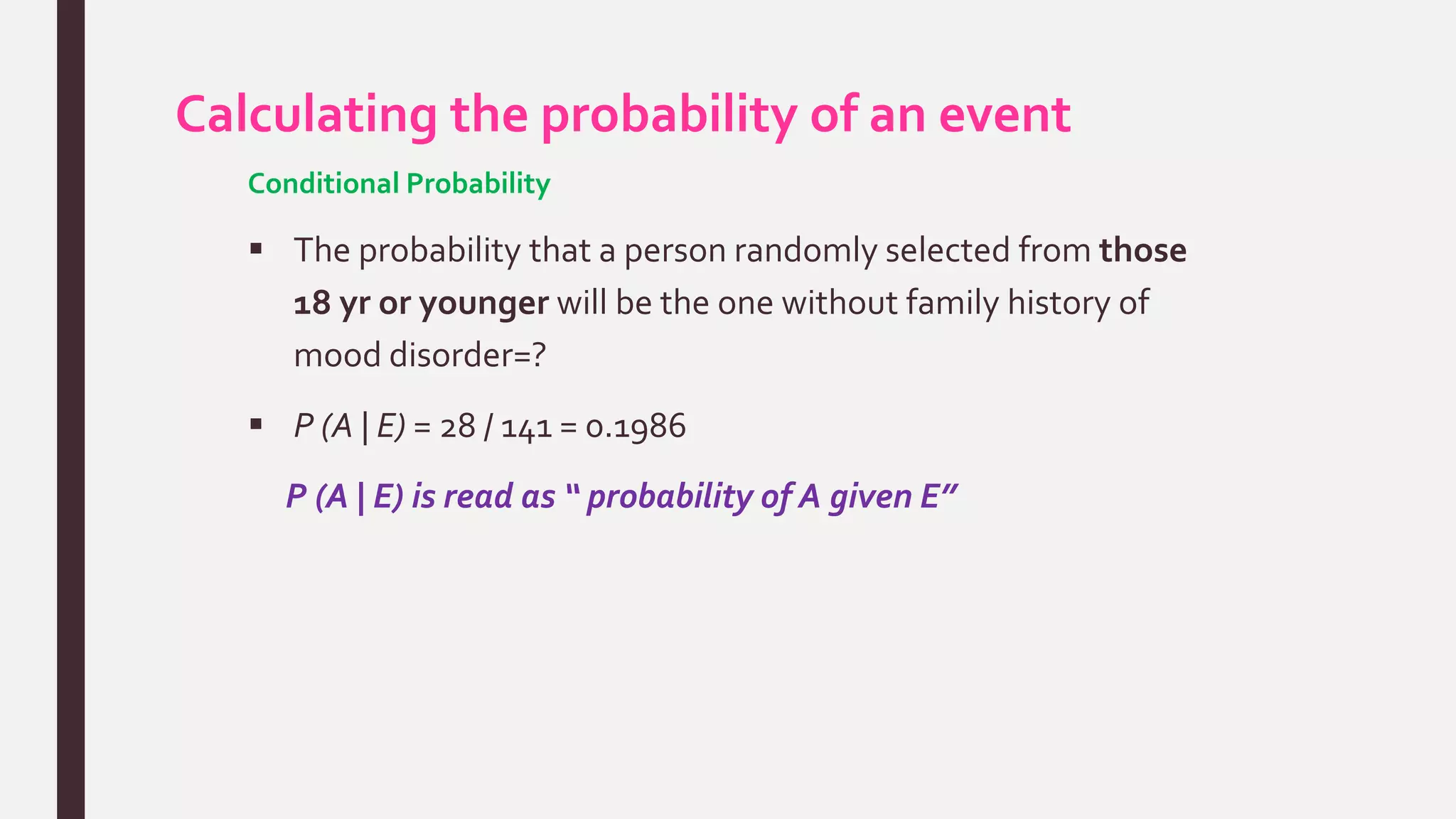 Basic probability concept | PPTX