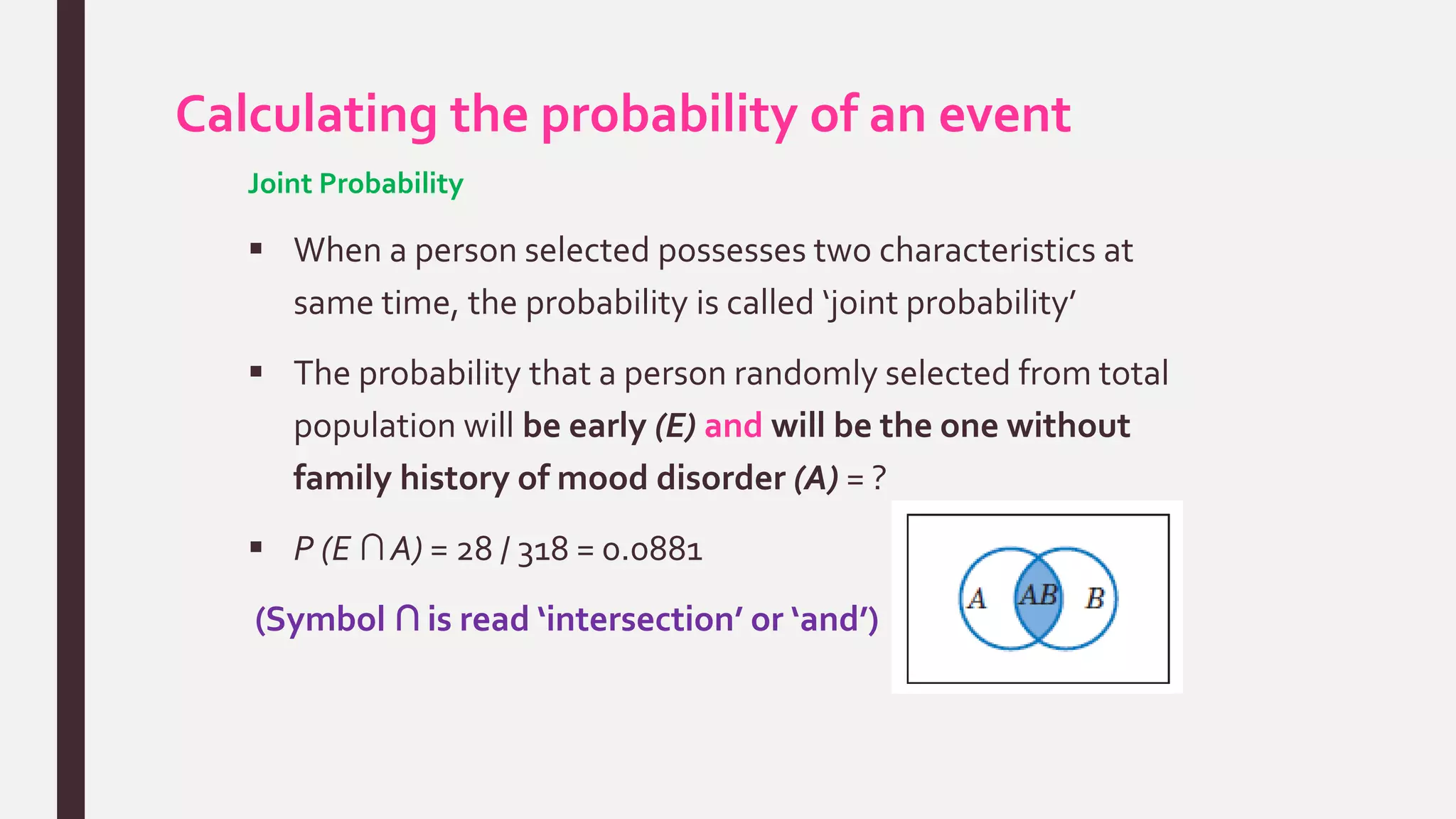 Basic probability concept | PPTX