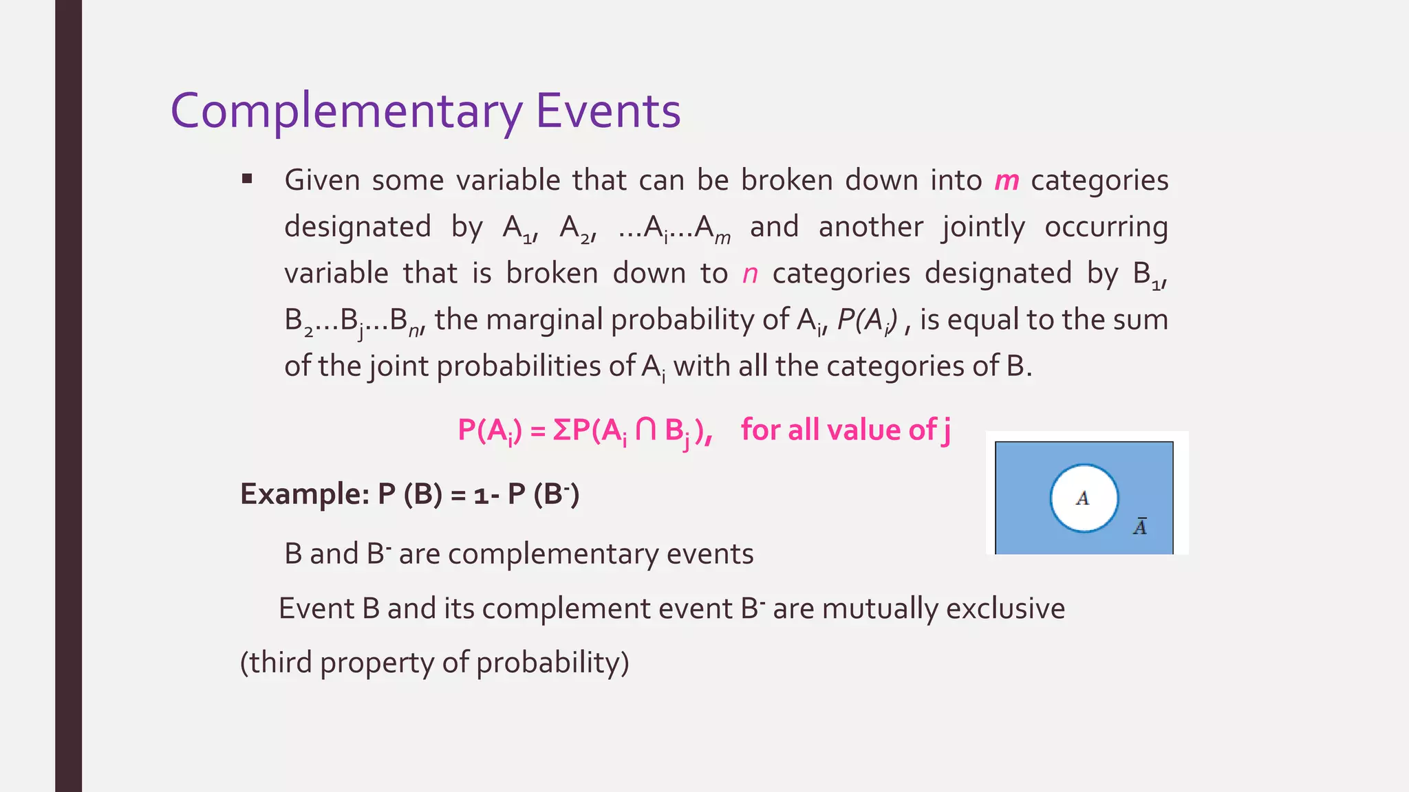 Basic probability concept | PPTX