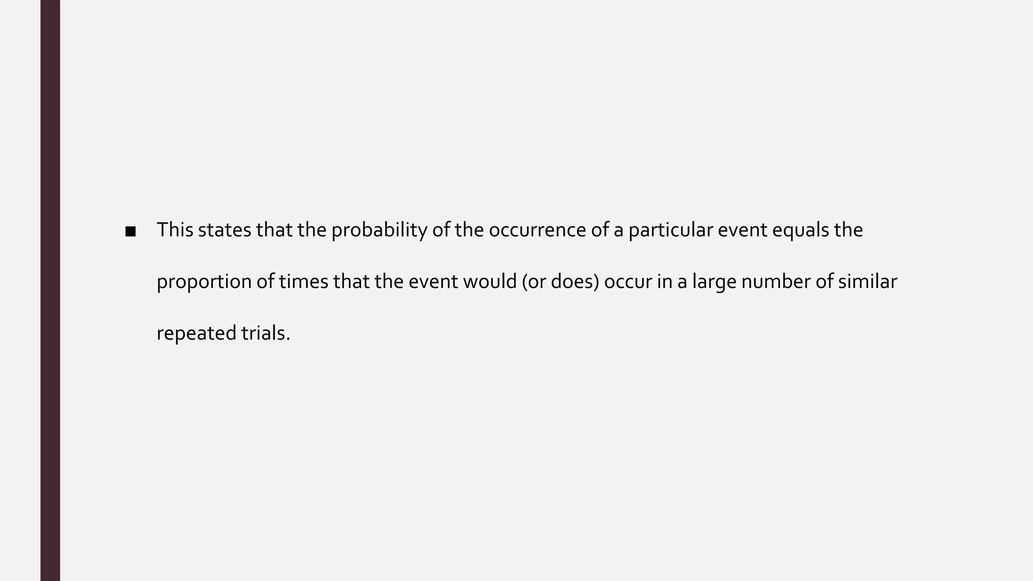 Basic probability concept | PPTX