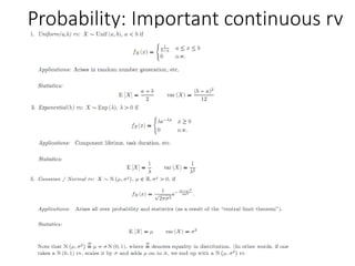 Basic probability & statistics | PDF
