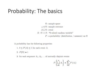Basic probability & statistics | PDF