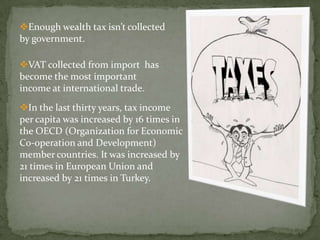 Basic Problems In Turkish Tax System | PPTX