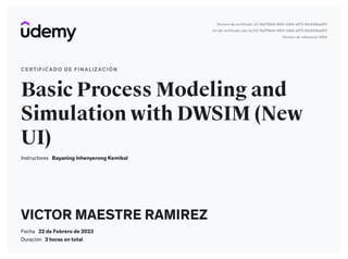 Basic Process Modeling and Simulation with DWSIM (New UI) | PDF