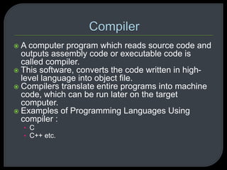 Basic programming concepts | PPTX