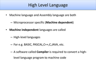Basic programming of 8085 | PPTX | Programming Languages | Computing