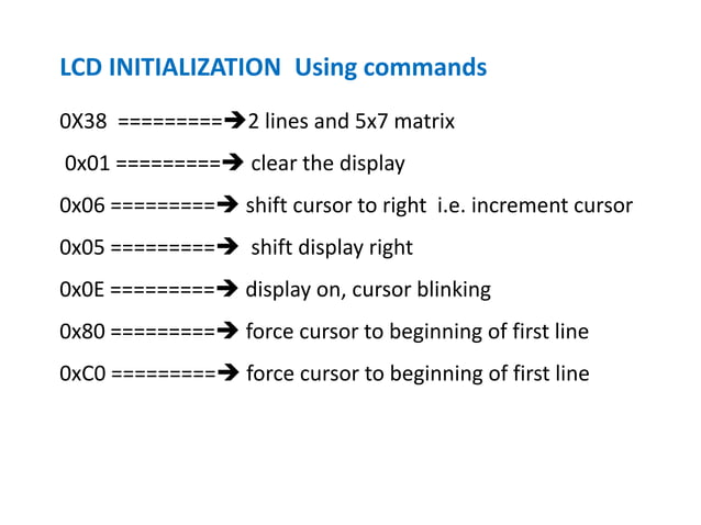 8051 basic programming | PPT | Free Download