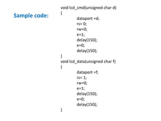 8051 basic programming | PPT