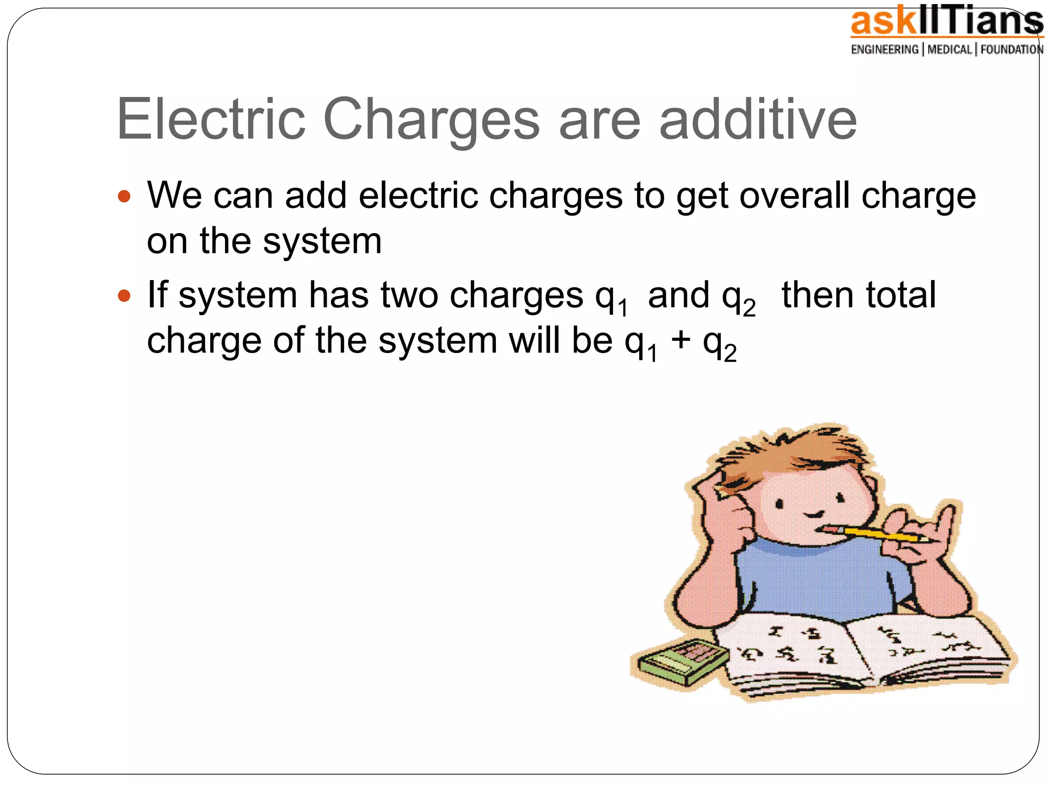 Basic Properties of Electric Charge | Physics | PPTX