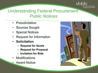 Basic Proposal Writing, PTAC | PPT