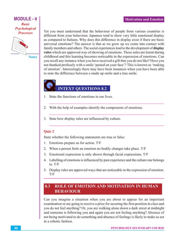 Basic psychological processes memory | PDF