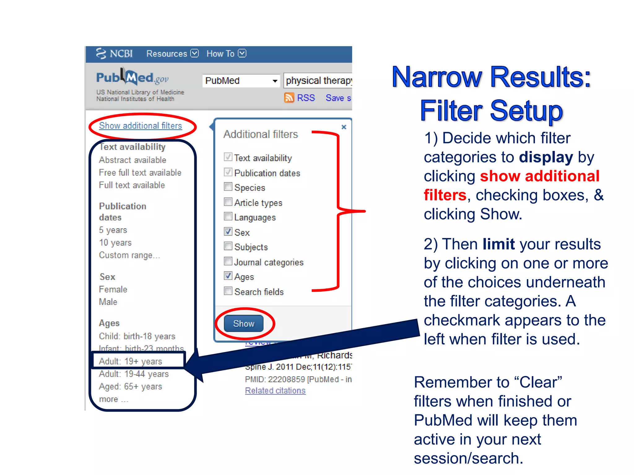 PubMed Basics | PPTX | Search | Internet